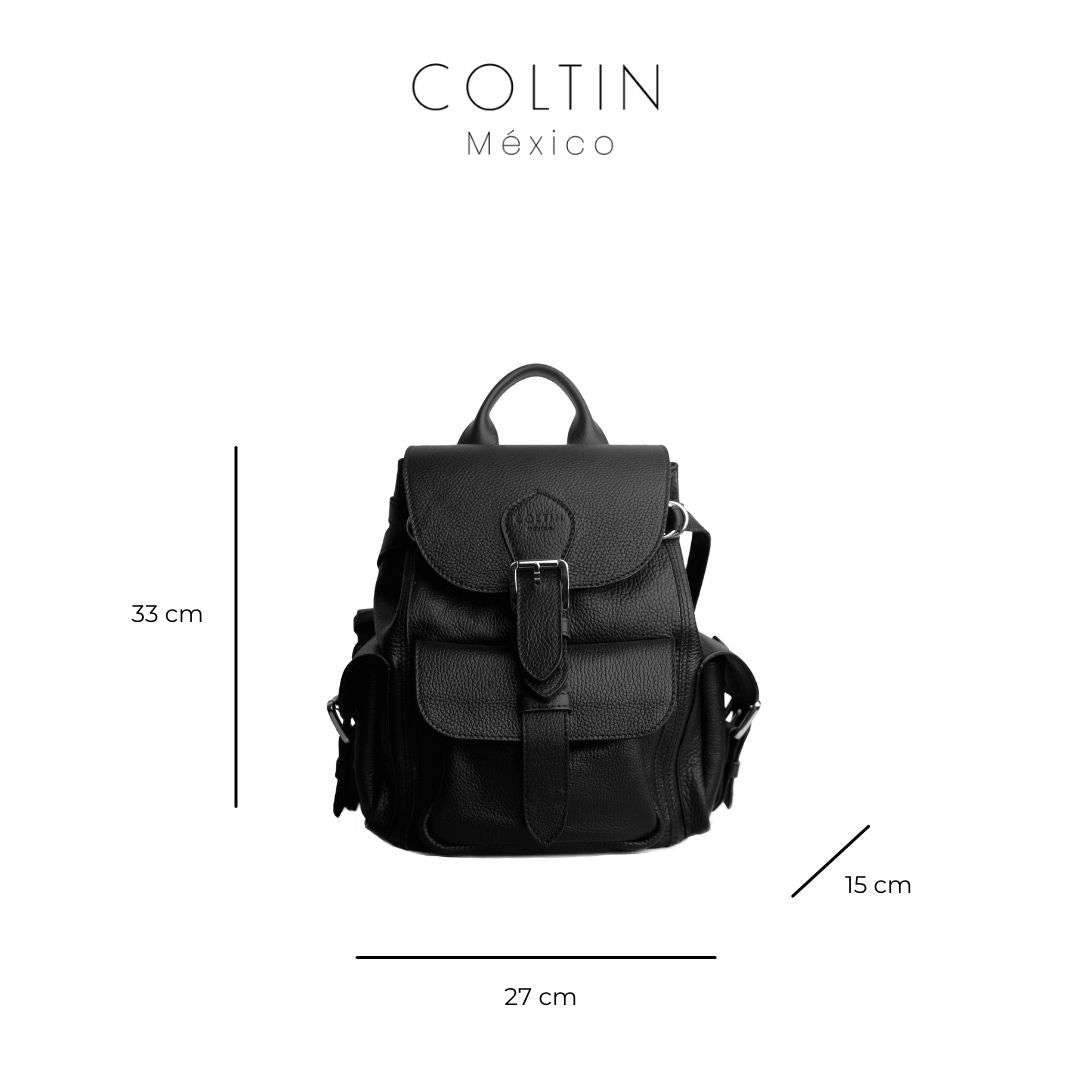 Mochila Pónce Negro – COLTIN.MX